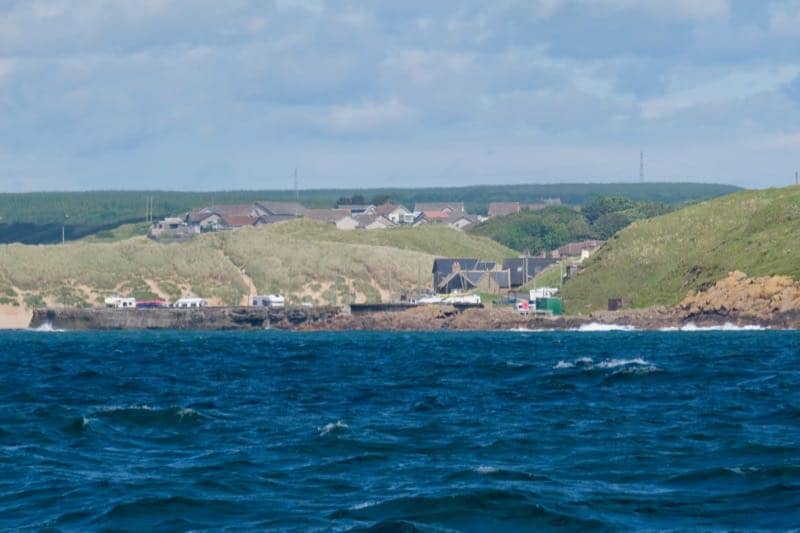 Rollend van Aberdeen naar Peterhead